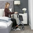 Stander Let's Move Rollator, Trust Care Lightweight Walker with Seat ...
