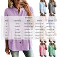 Ruimatai Women's Casual Gingham Button Down Blouses Stand Collar 3/4 ...