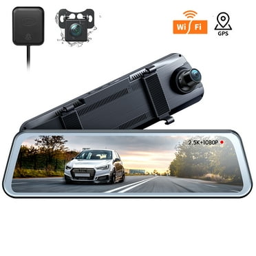 AUTO-VOX V5 Mirror Dash Cam with 9.35’’ Full Laminated Stream Media ...