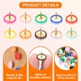 Uxcell Roundness Push Pins, 200 Pcs Thumb Tacks Plastic Decorative Pins ...