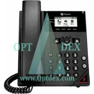 VVX 201 2-Line IP Phone PoE - Walmart.com