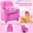 Snugway Toddler Chair, Child Reclining Leather Kids Recliner with Cup ...