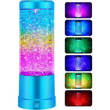 EZ Illuminations 13-inch Battery Operated Color Changing LED Glitter ...