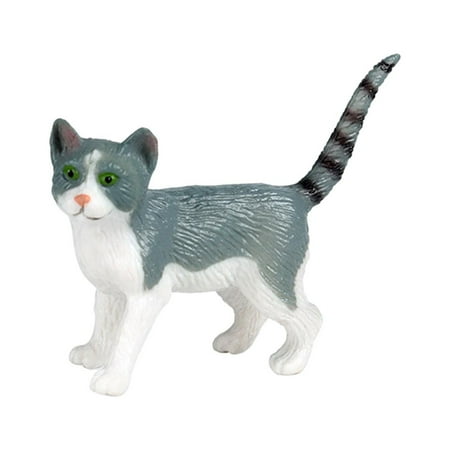 Realistic Animals Figures Collections Cat Animals Toys Miniature Cats ...
