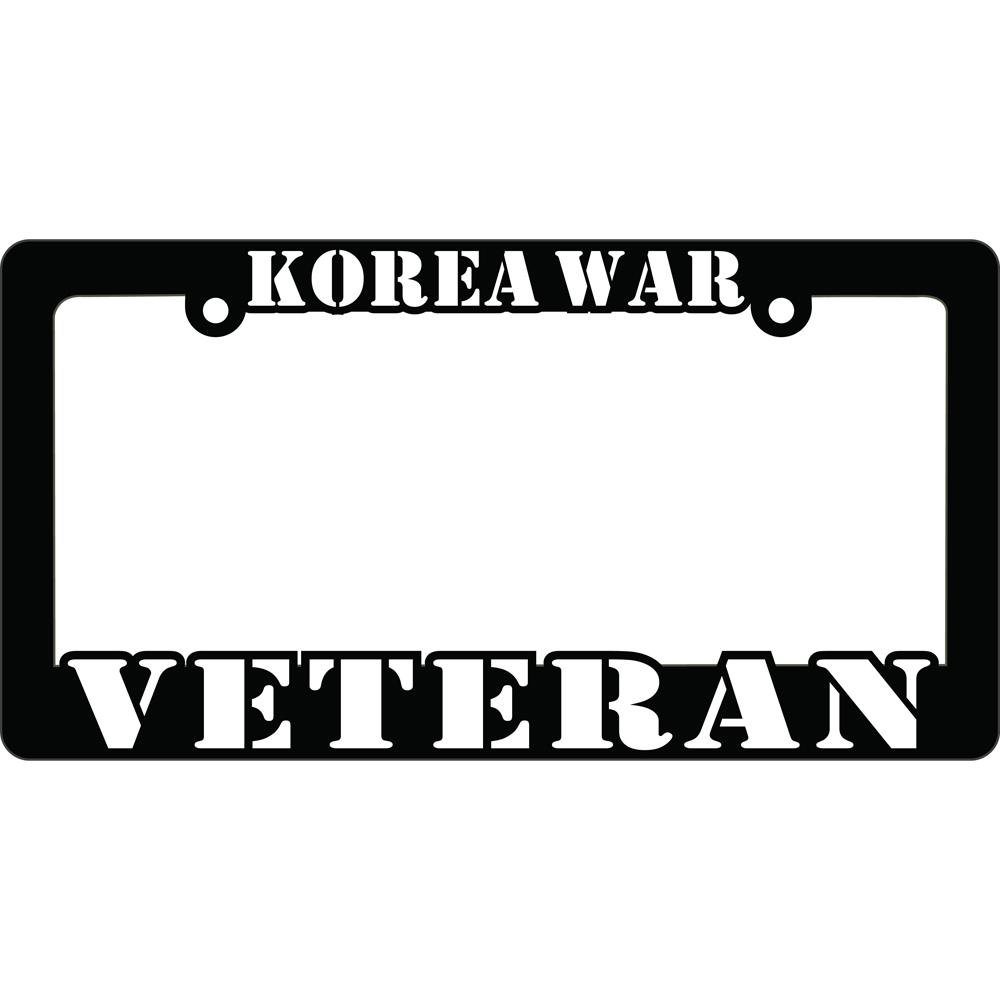 Korean War Veteran License Plate Frame - Walmart.com - Walmart.com