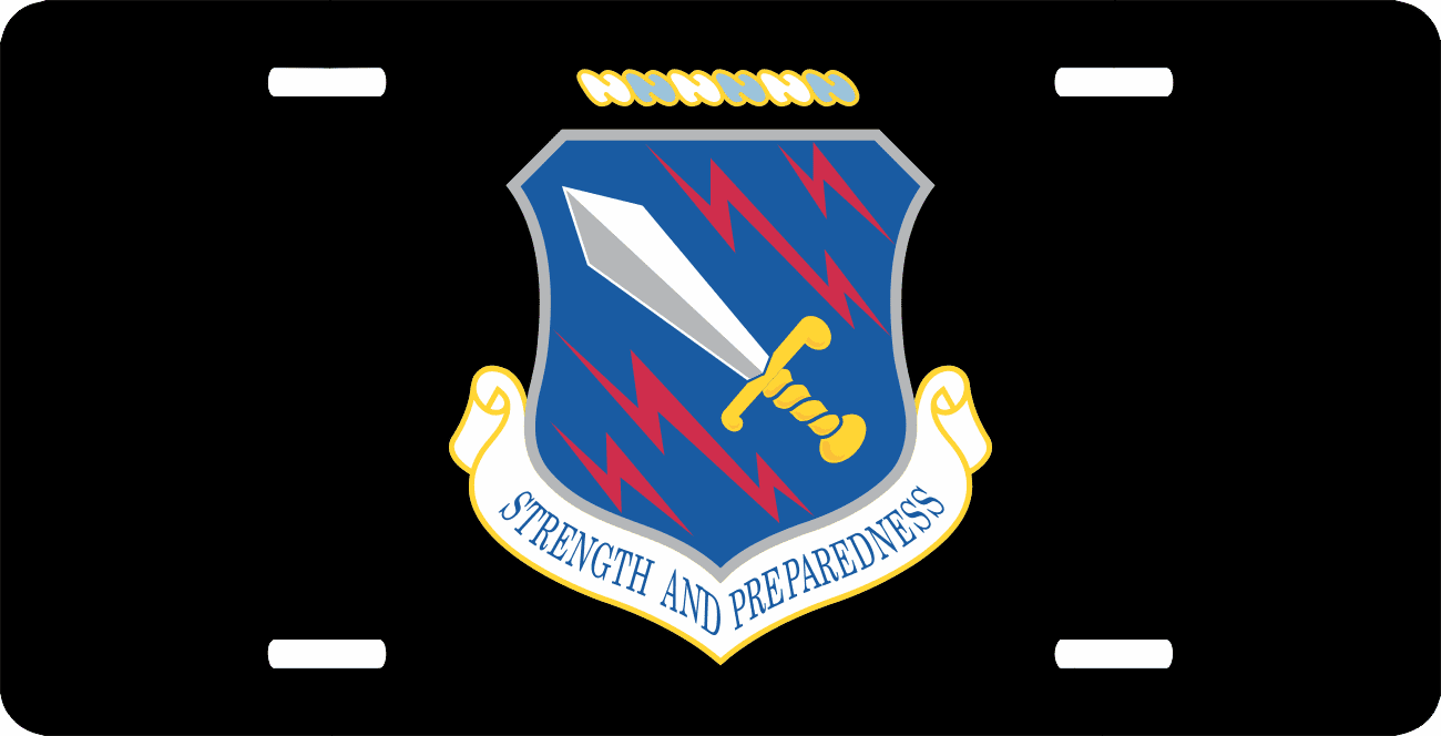 U.S. Air Force 21st Space Wing License Plate - Walmart.com