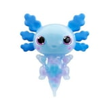 Animagic Let's Glo Axolotl Figure (Floats & Glow's in Water!, Blue ...