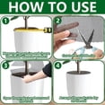 Garden Guard For Planter 11.8/15.7 Inch Diameter Pet Proof Potting Soil ...
