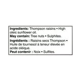 Great Value Seedless Thompson Raisins, 750 g - Walmart.ca