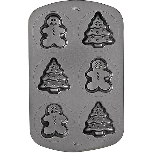 Wilton Gingerbread Boys and Trees Pan - Walmart.com