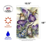 Toland Home Garden Humming Trio Bird Hummingbird Flag Double Sided ...