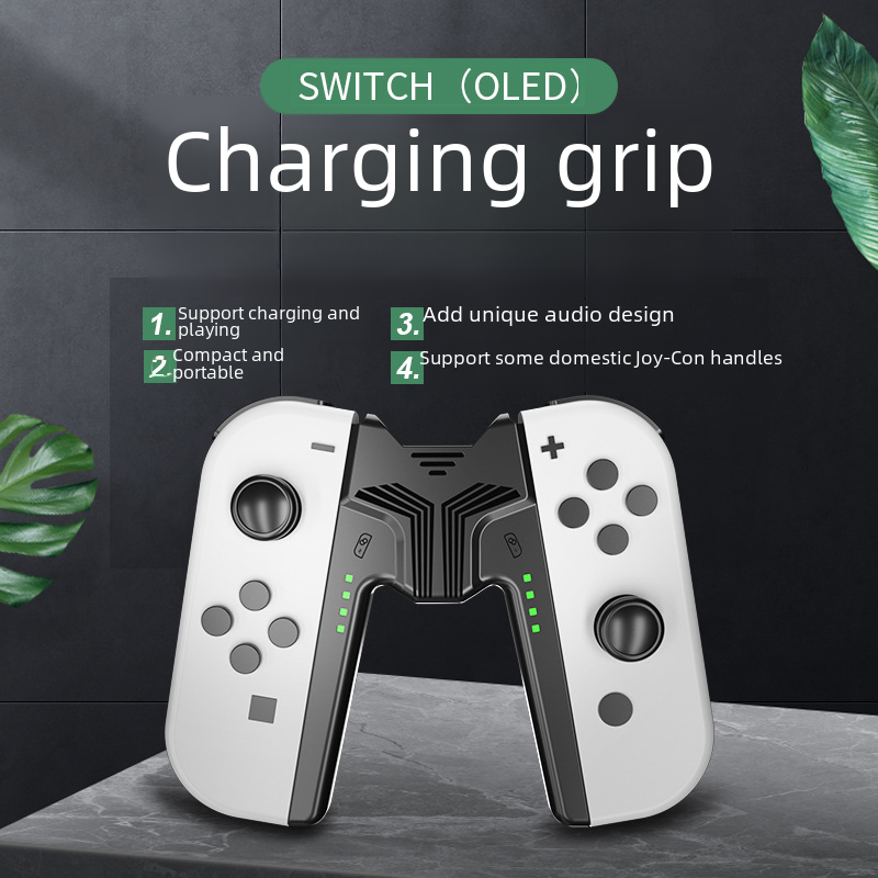 Mango OLED para Switch, mango portátil para cargar y jugar, mango de ...