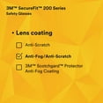 3M™ SecureFit™ Protective Eyewear SF201AF, Clear Lens, 20 EA/Case ...