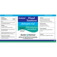 Quality Chemical Instant Hand Sanitizer, Gel Type, Ethanol Based, 1 ...