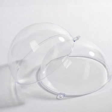 Plastic Ball Ornament Fillable Clear 140Mm - Walmart.com