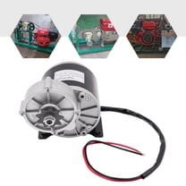 24V 350W Gear Reduction Electric Motor DIY Engine Kit, 9.78:1 High ...