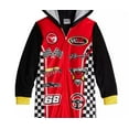 Hot Wheels Cars Racing Built For Speed Boy's Hooded Fleece Pajama ...