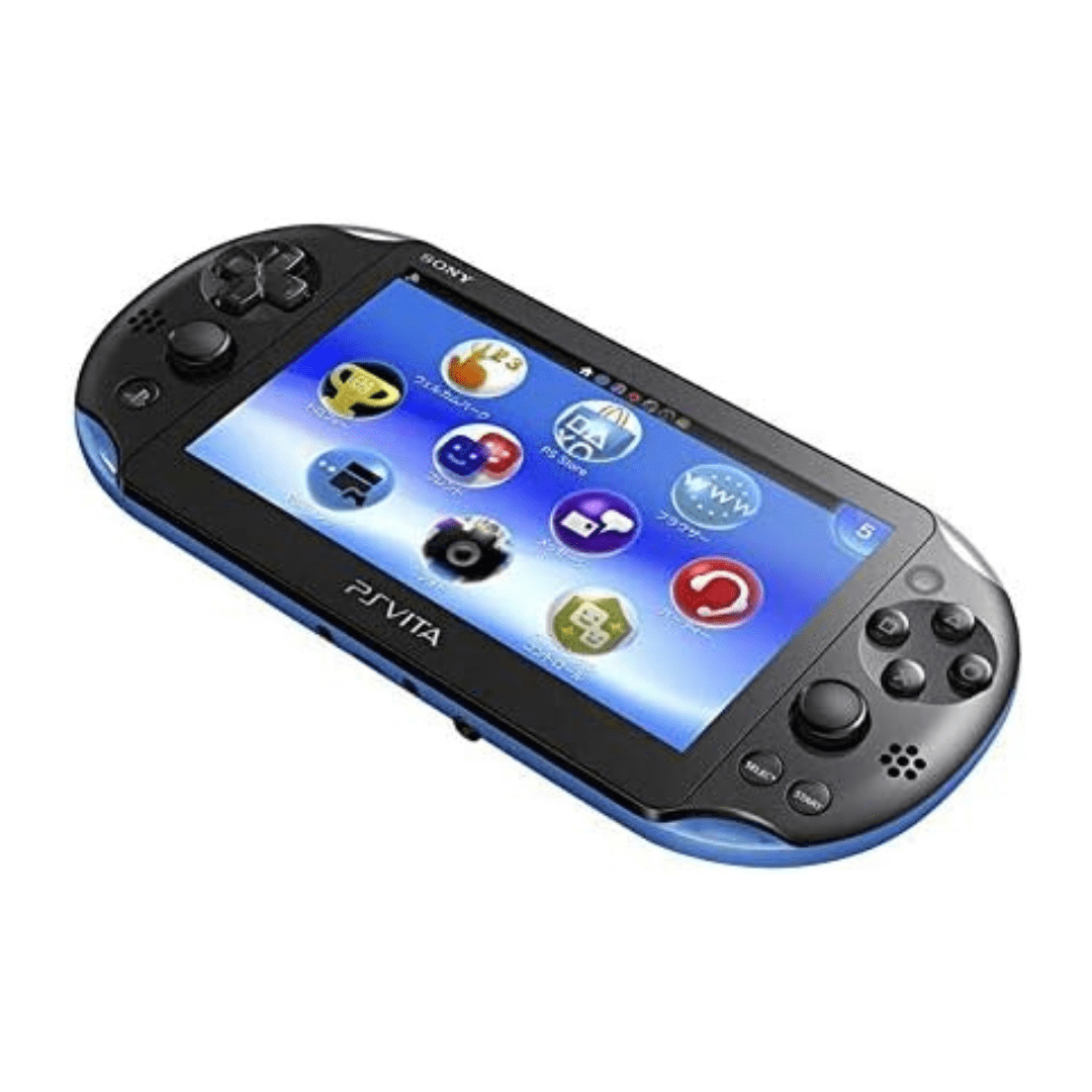 Restored Sony - PS Vita 2000 Handheld PlayStation Gaming Console - Blue ...