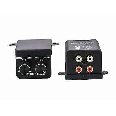 Universal Car Audio Amplifier Bass Boost RCA Level Remote Volume ...