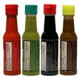 La Perrona Hot Sauce Variety | Chiltepin, Roasted, Green and Negra | 5 ...