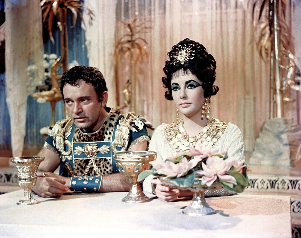 Cleopatra Richard Burton And Elizabeth Taylor 1963. 20Th Century Fox ...