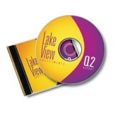 Avery CD/DVD Labeling System, Permanent Adhesive, Matte, 40 Labels ...