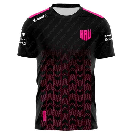 KRU 2023 Camisetas Uniforme VALORANT LEC Kagz Jersey TVA Esports Tees ...