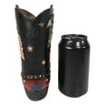 Western Cowboy Patriotic US Flag Liberty Bell Eagle Cowboy Boot Money ...