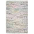 SAFAVIEH Rag Skylar Striped Cotton Area Rug, Light Green/Multi, 2' x 3 ...