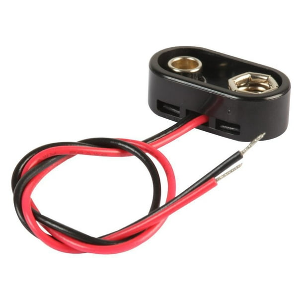 PRO POWER - Safety Side Entry Snap-On PP3 Battery Connector, 5 Pack ...