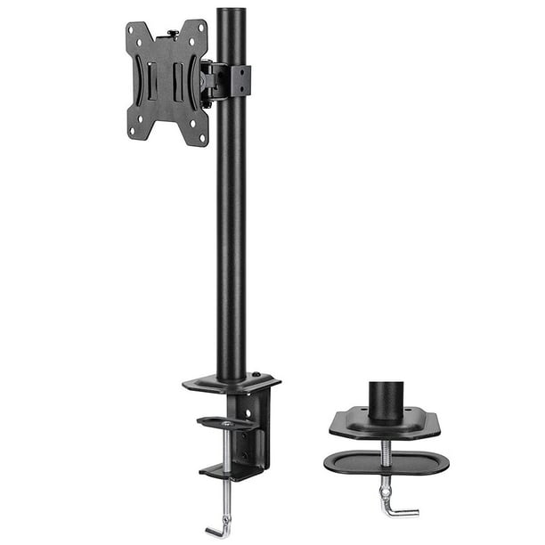 Single Monitor Stand Mount, Height Adjustable Stand Fits 13" to 32 ...