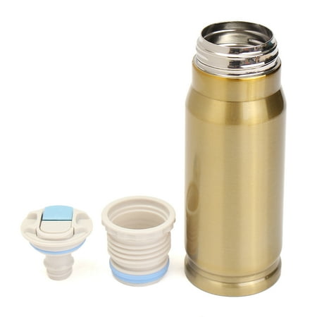 3 Colors Stainless Steel Bullet Vacuum Cold Insulated Thermos Cup Tea ...