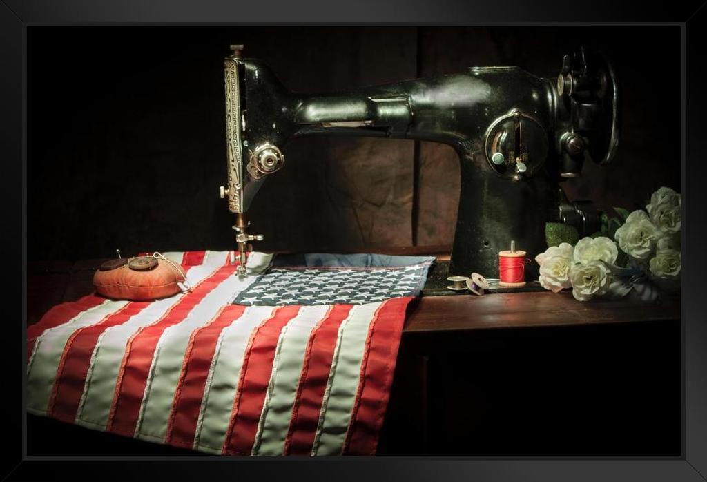 The Hands That Built America Sewing State Flag Education Patriotic ...