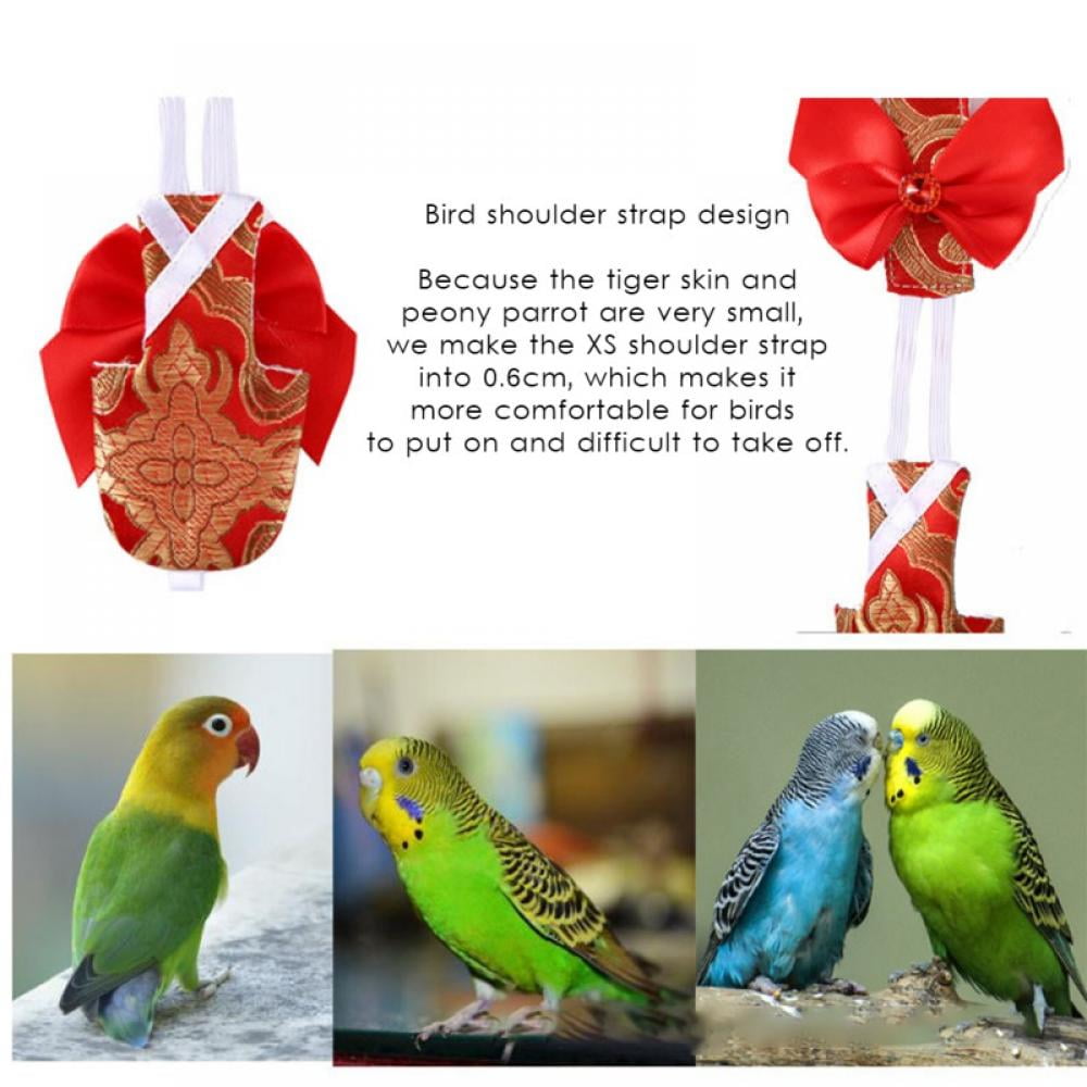Buy Bird Parrot Diaper Flight Suit Nappy Waterproof Washable Reusable ...