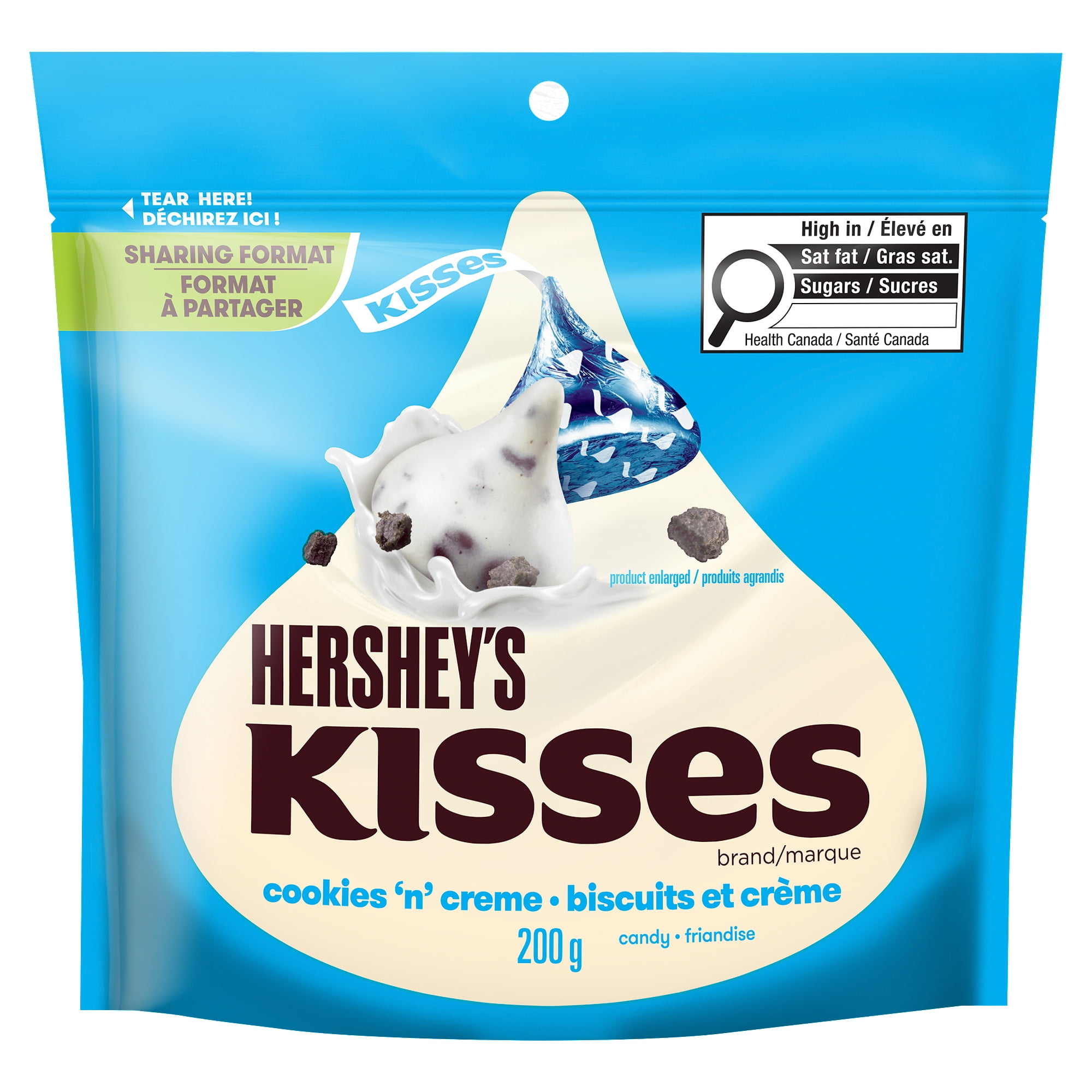 Click here for Hersheys Kisses Cookies n Creme Candies 200g prices