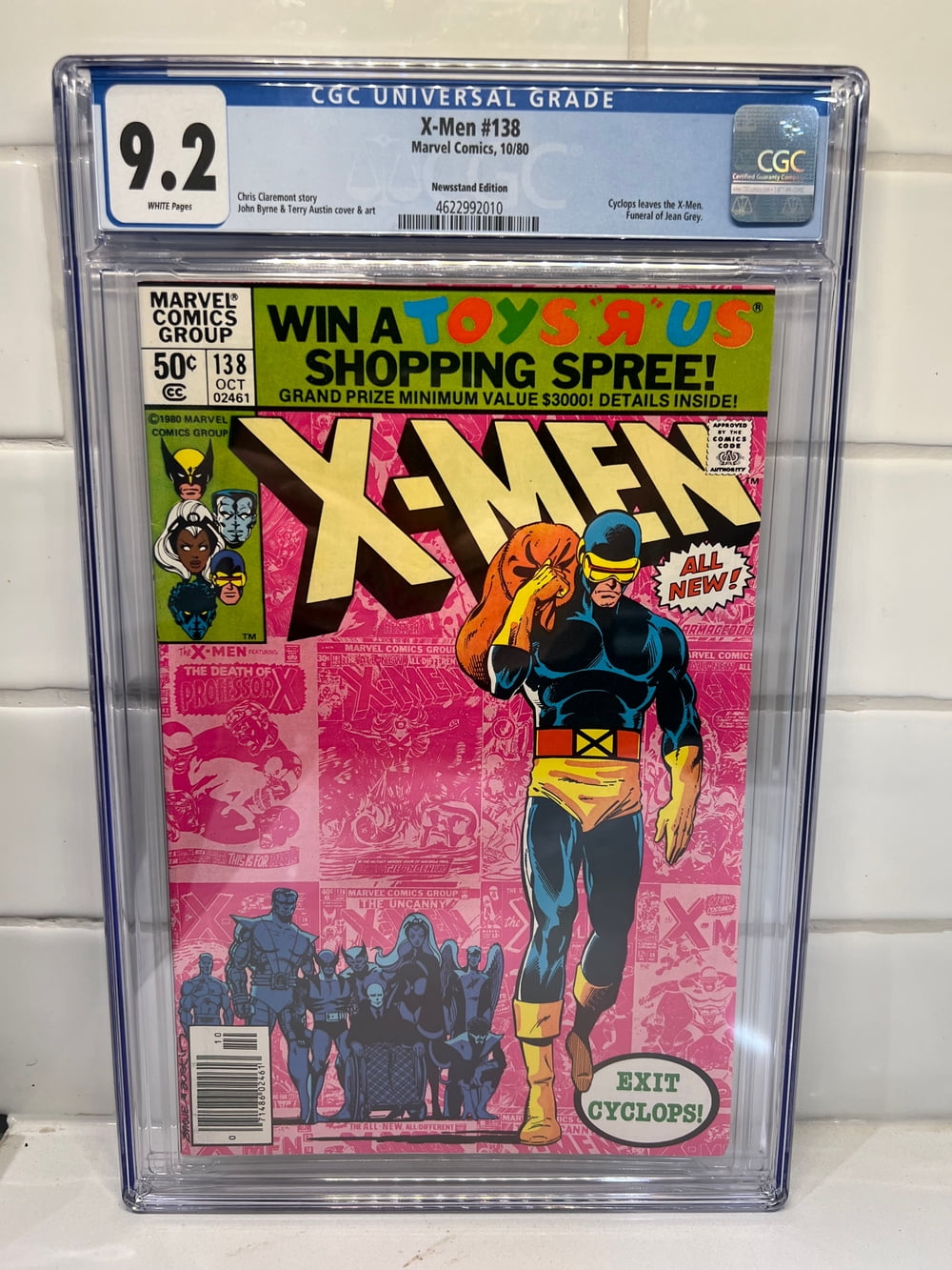 X-Men #138 - CGC 9.2 Comic Book - Walmart.com
