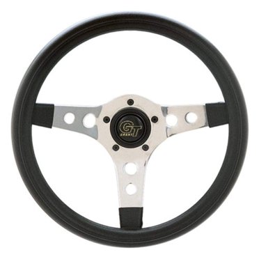 Grant Silver Anodize Aluminum 13 in Diameter GT Rally Steering Wheel P ...