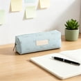Btomtd Large Capacity Pencil Case with Bowknot Patterns, Student Pencil ...
