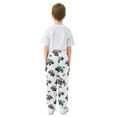 joogoo Car Trucks Cartoon Checkered Flag Boys' Sweatpants Jogger Pants ...