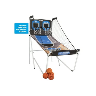 Pop-A-Shot Indoor Home Dual Shot Basketball Arcade Game: Sports Hoop ...