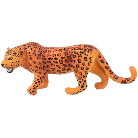 HTCM Realistic Animals Figurines Leopard Model Wildlife Animals Toy ...