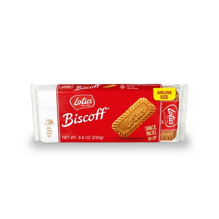 Lotus XL Biscoff Cookies, 10 Snack Packs of 2 Cookies, 8.8 oz, Classic ...
