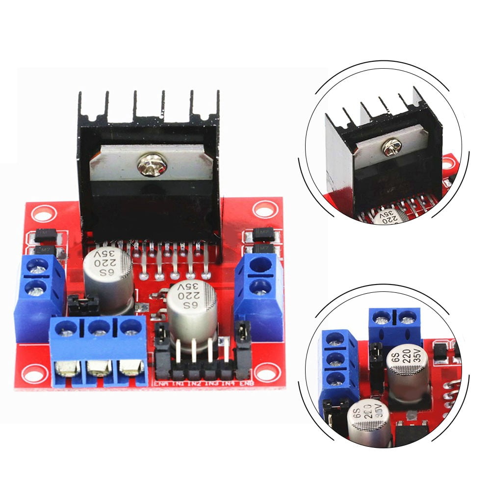 New L298n Dc Stepper Motor Driver Module Dual H Bridge