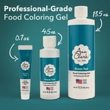 Ann Clark Ocean Teal Food Coloring Gel Large 4.5 oz Professional Grade ...