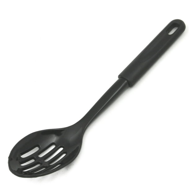 Chef Craft Basic Nylon Slotted Spoon, 11.5 inch, Black - Walmart.com