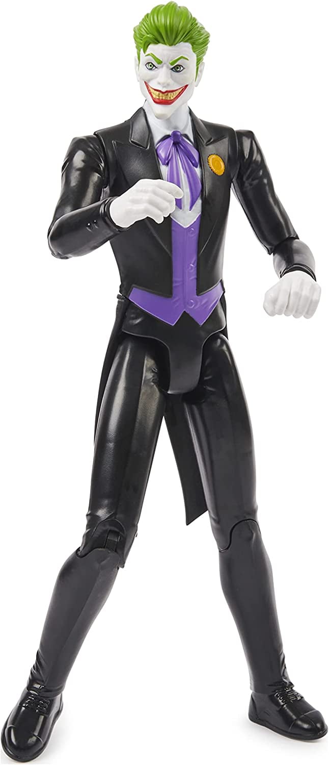 DC Comics Batman 12 inch The Joker Action Figure Black Suit Kids Aged 3