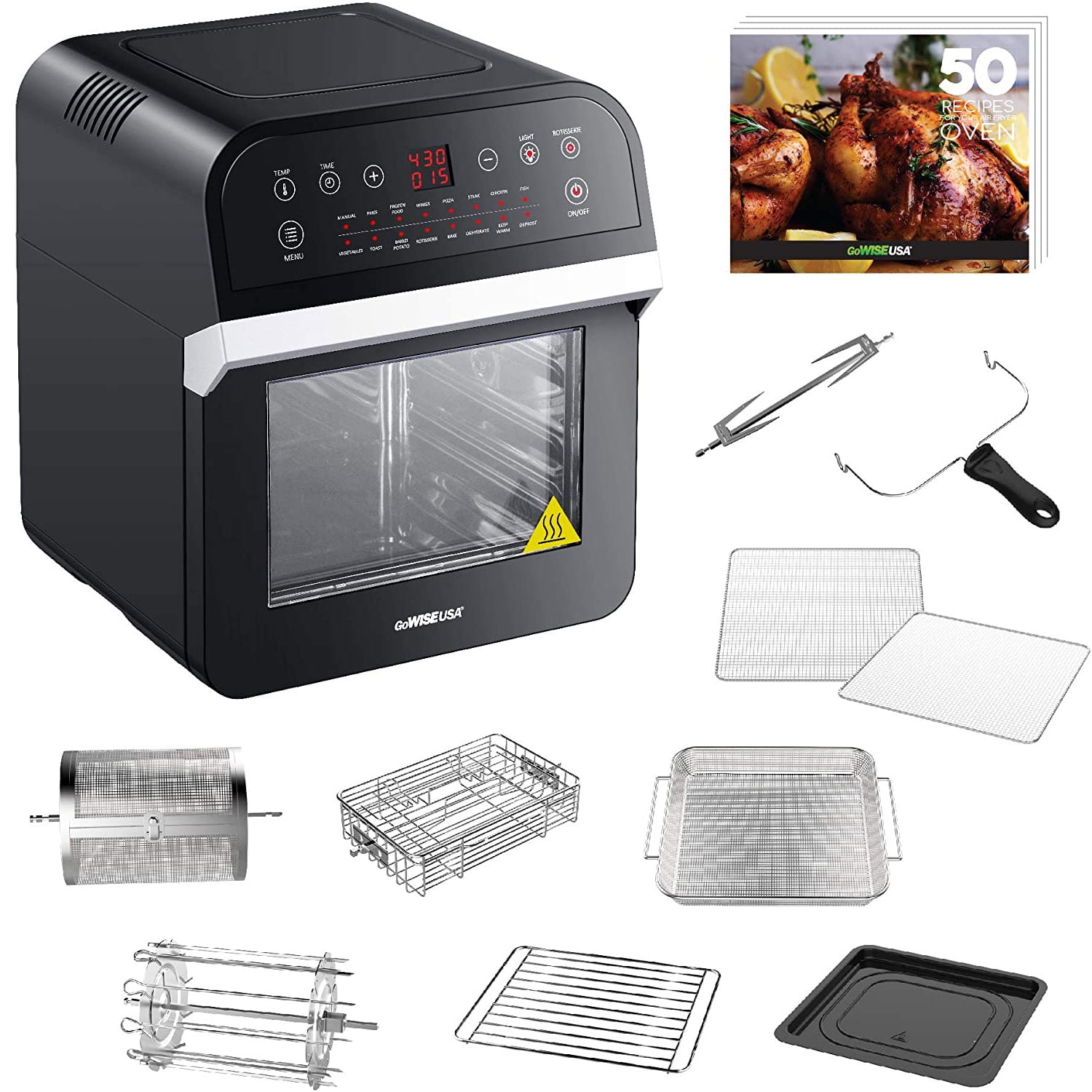 Click here for Gowise Usa Gowise 12.7-Quart Electric 15-In-1 Prog... prices