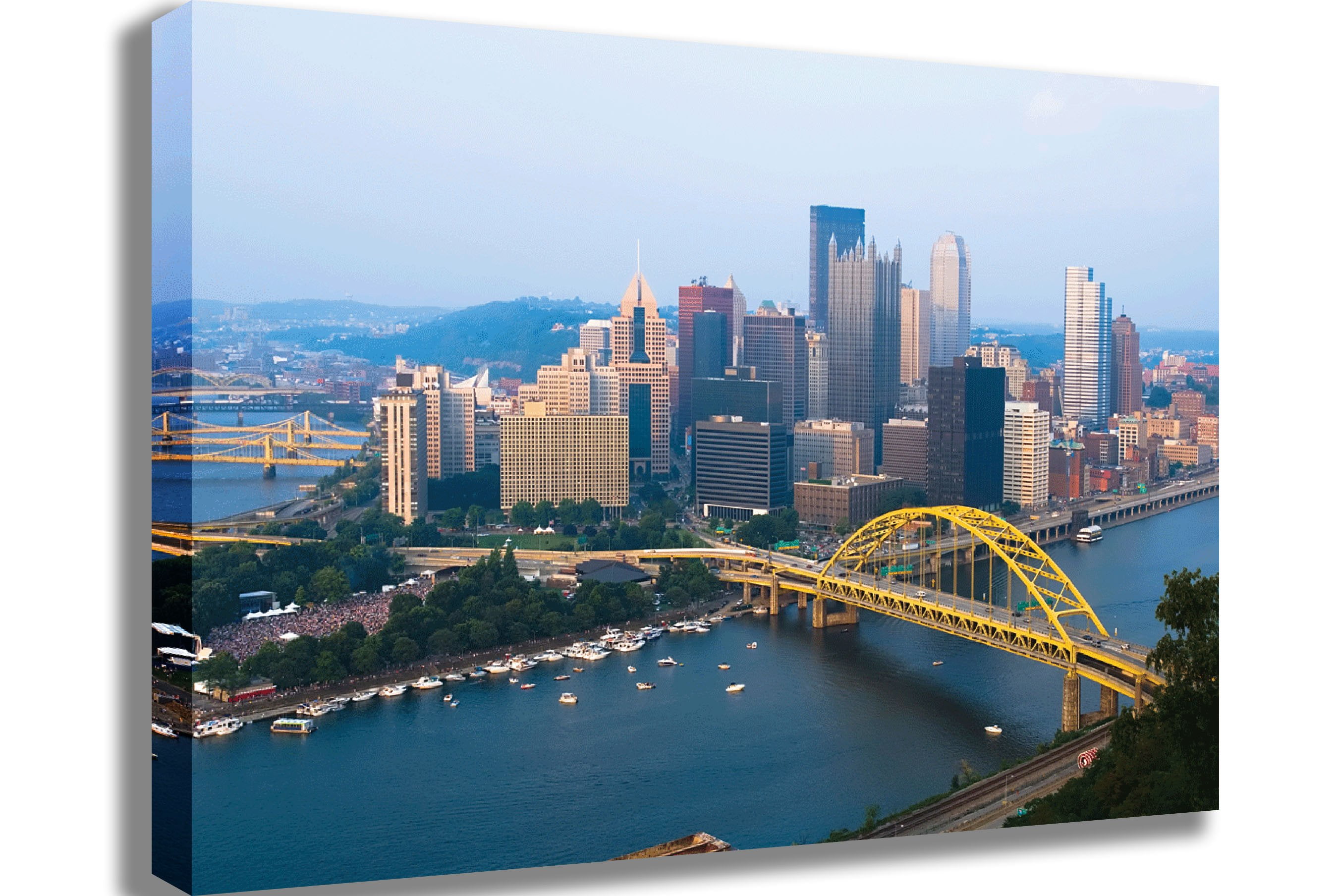 Pittsburgh Canvas Print - Walmart.com