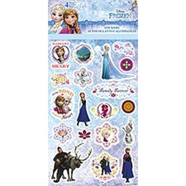 Disney Frozen Standard Sticker - 4 sheet - Walmart.com