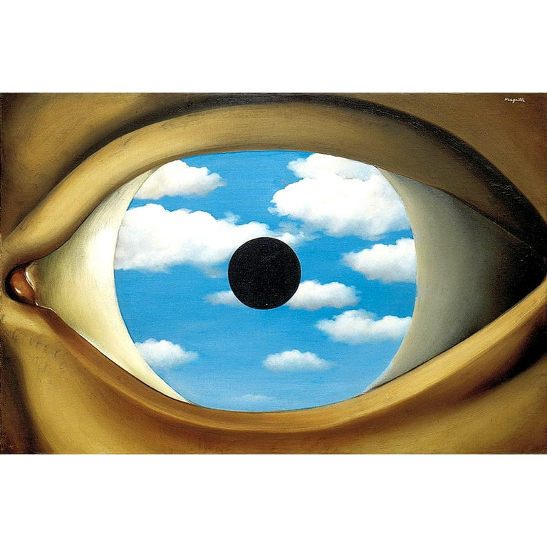 Magritte The False Mirror